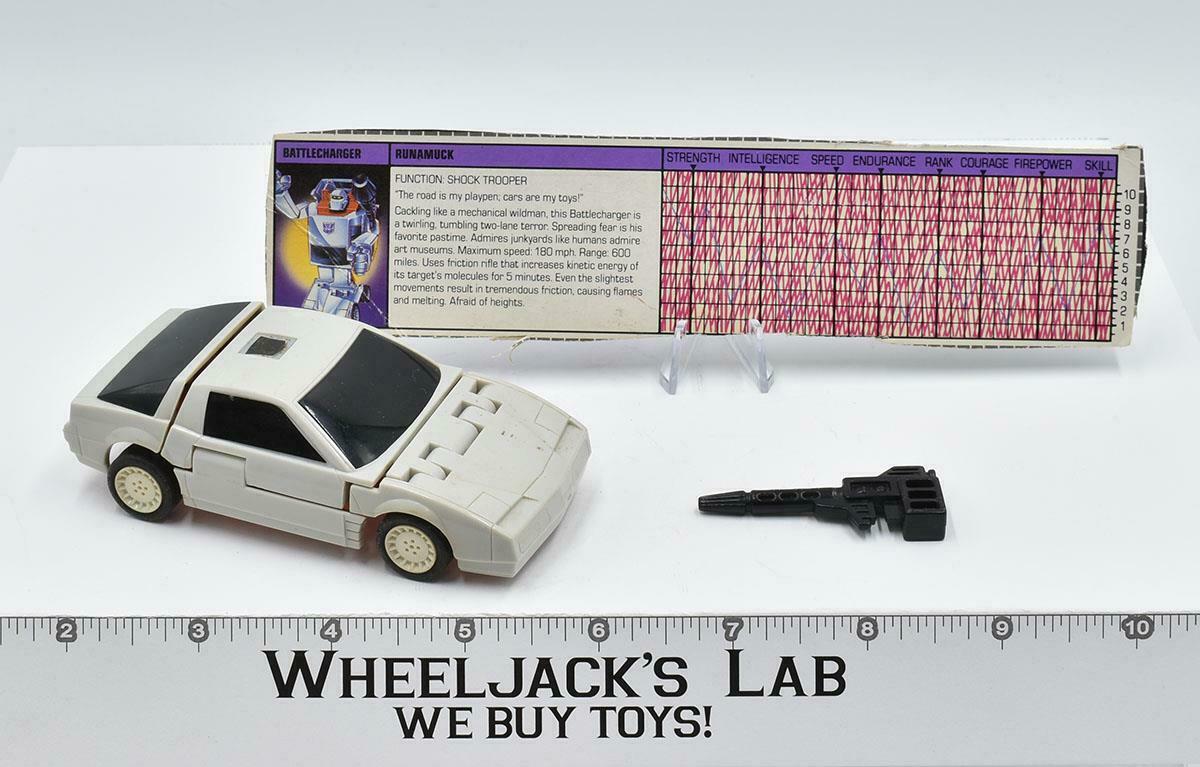 Runamuck 100% Complete Vintage 1986 G1 Transformers Hasbro Action ...