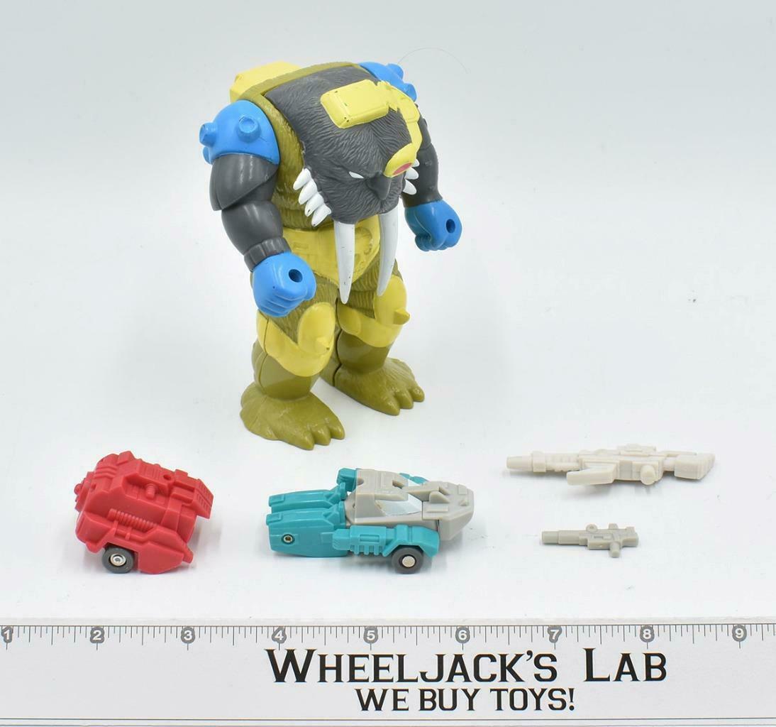 Longtooth Pretender 100% Complete 1989 Vintage G1 Transformers Action ...