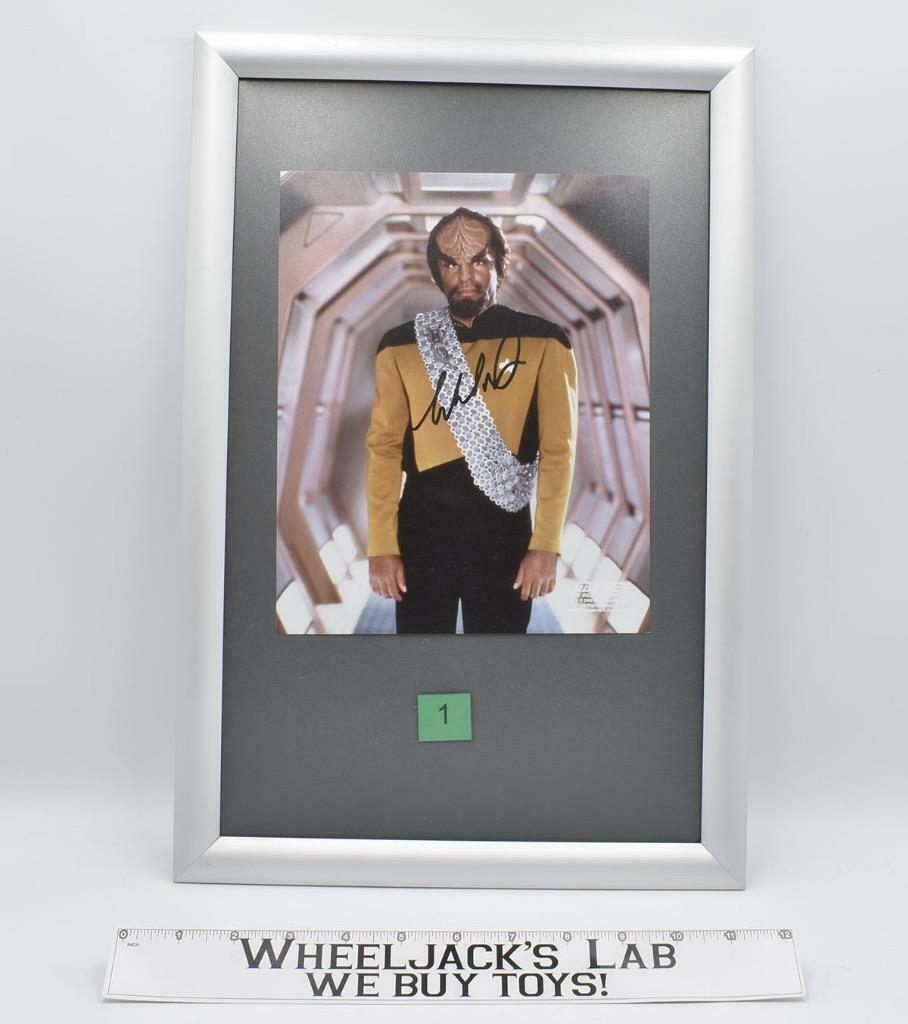 Commander Worf #1 Star Trek Next Gen Michael Dorn AUTOGRAPHED 8x10 ...