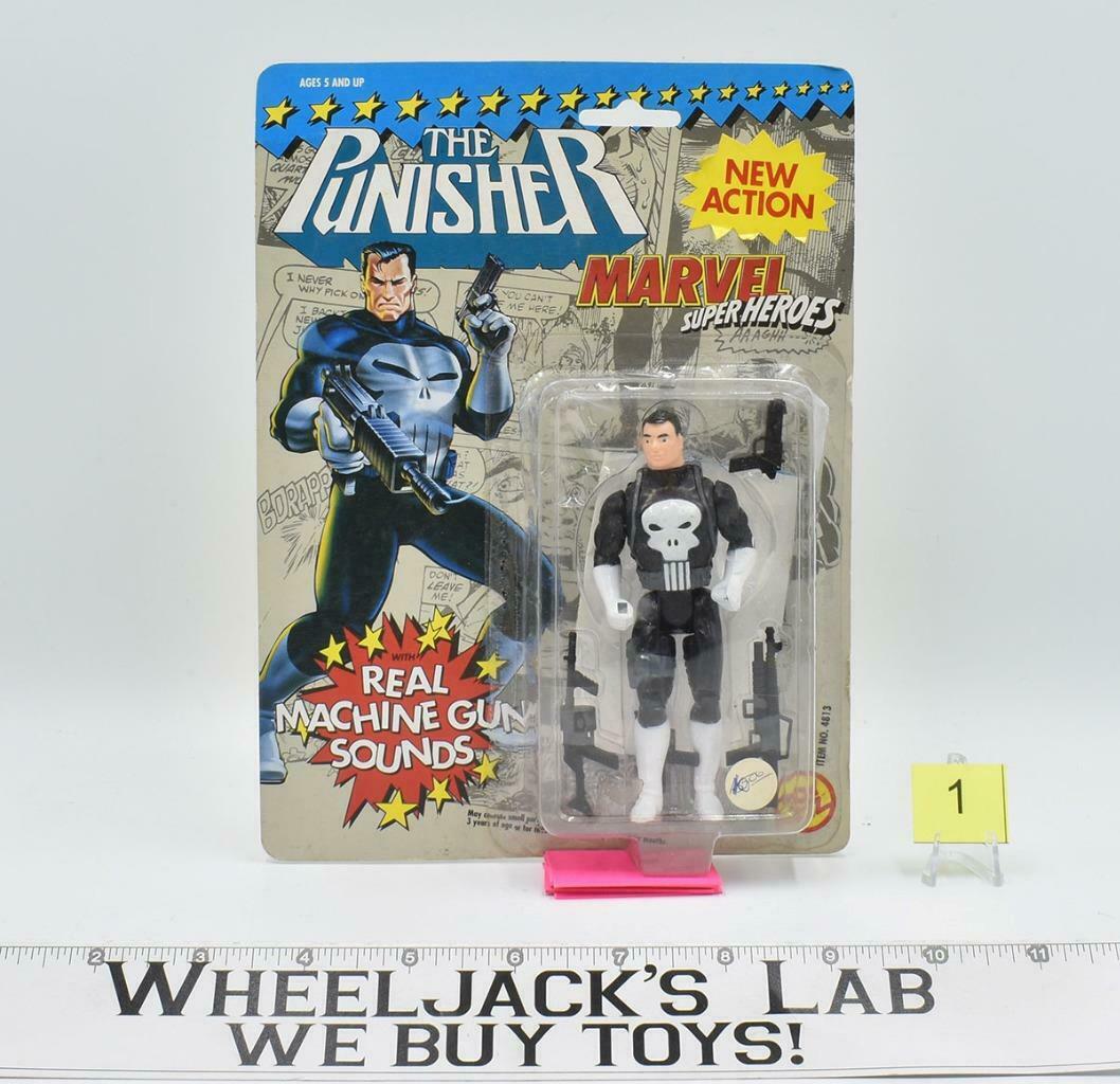 The Punisher Real Machine Gun Sounds #1 Marvel Super Heroes MOSC 1990 ...