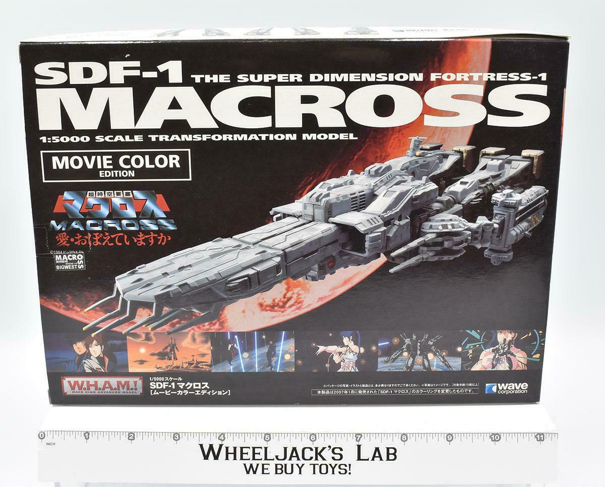 SDF-1 Macross 1/5000 Transformation Model W.H.A.M.! 2007 Wave Model Kit ...