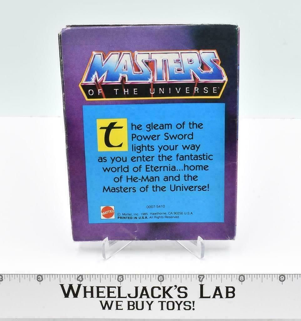 Figure Reference Poster 21x16 MOTU Masters of the Universe 1985 Mattel ...