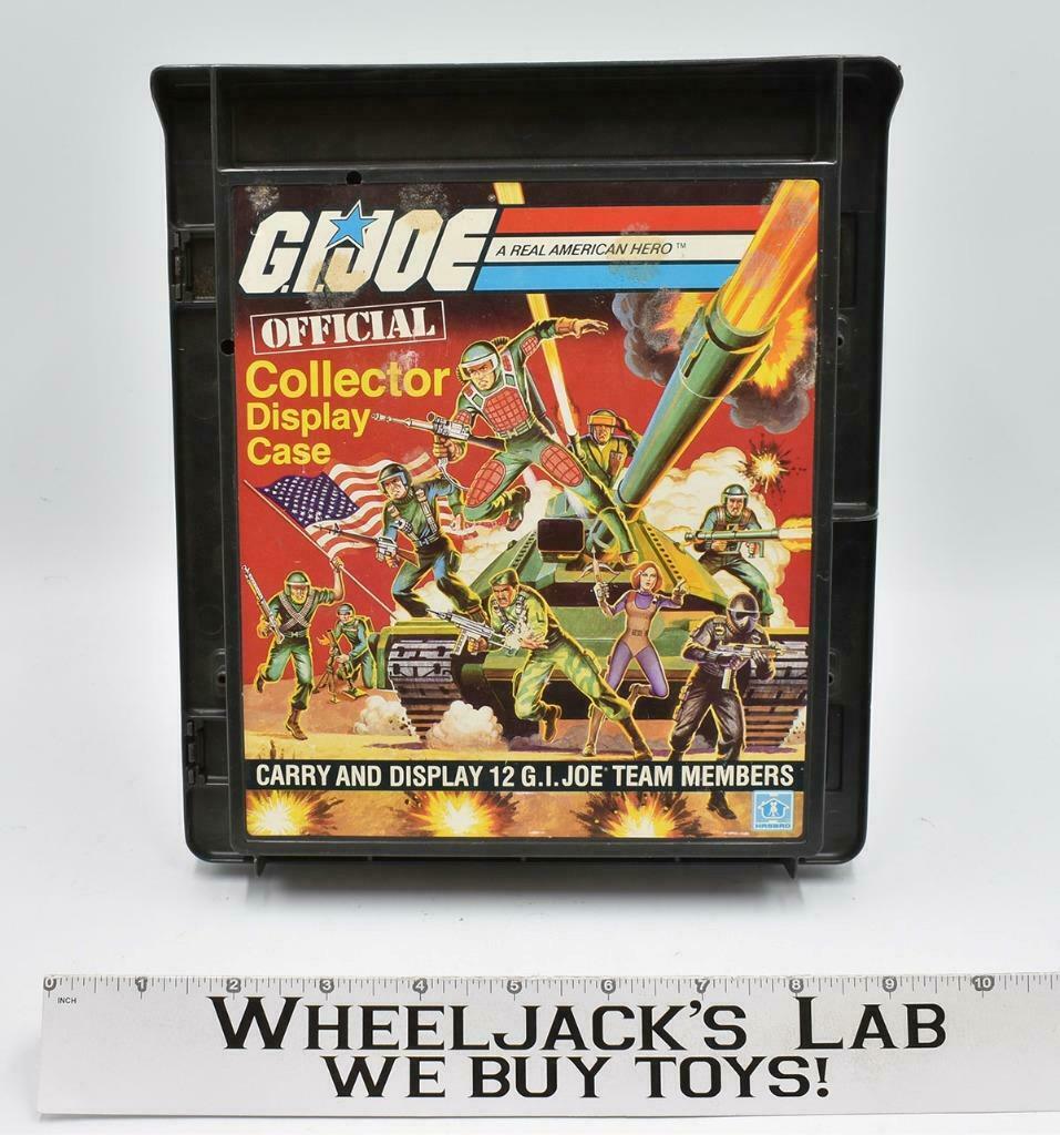 GI Joe Collector Display Case Complete 1983 Vintage Hasbro Vintage ...