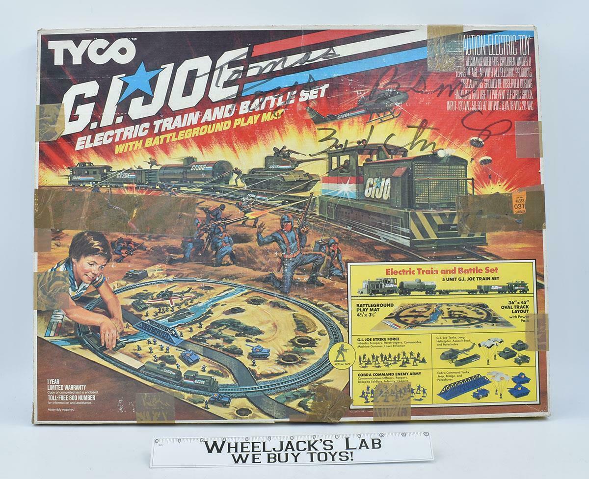 Electric Train & Battle Set 100% Complete G.I. Joe 1983 Tyco Playset ...