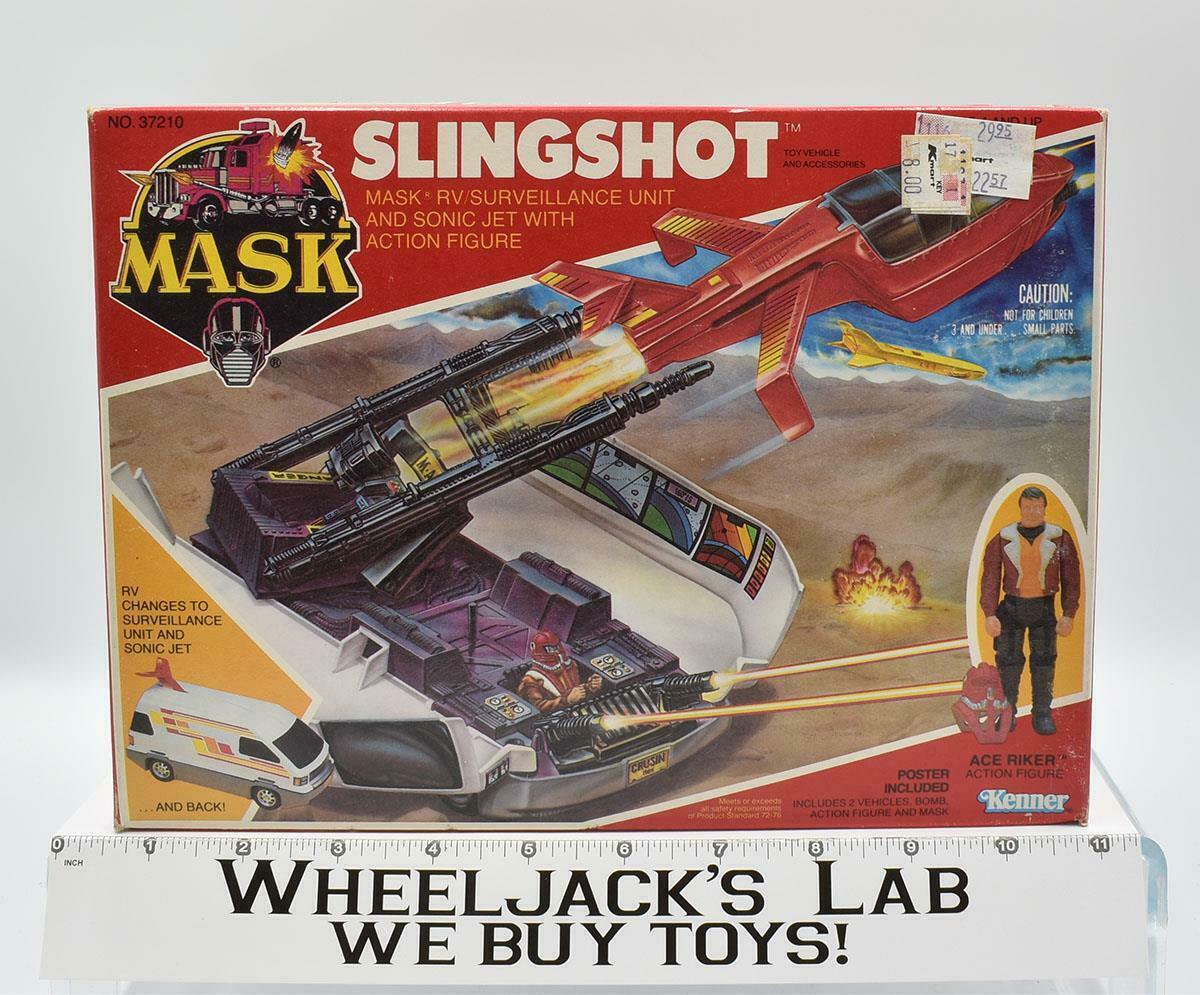 Slingshot SEALED NEW Ace Riker 1986 MASK M.A.S.K. Kenner Action Figure ...