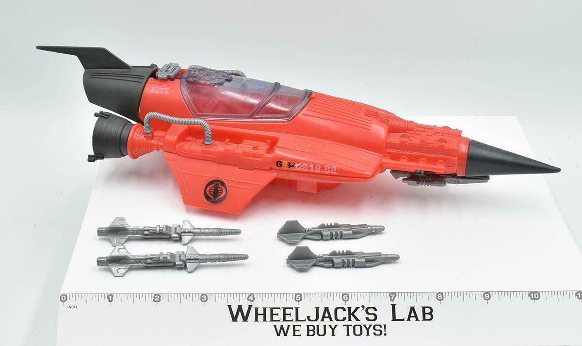 Cobra Stellar Stiletto Complete 1988 GI Joe Cobra ARAH Hasbro Vehicle ...