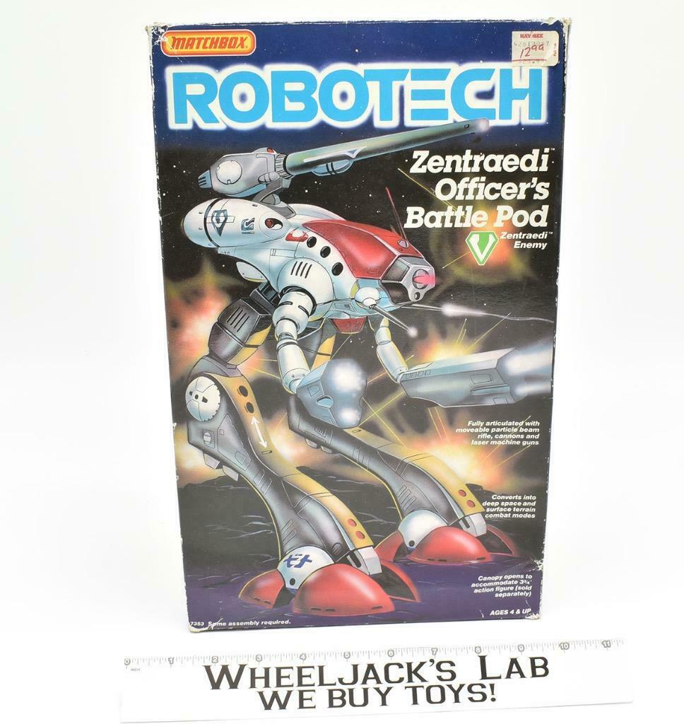 Zentraedi Officer's Battle Pod NEW W/BOX Matchbox 1985 Vintage Robotech ...