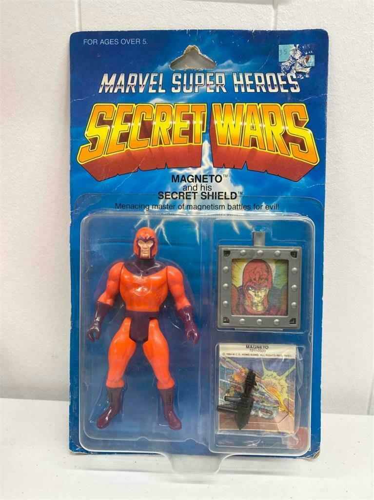 Magneto & his Secret Shield Secret Wars 1984 Mattel Marvel Super Heroes ...