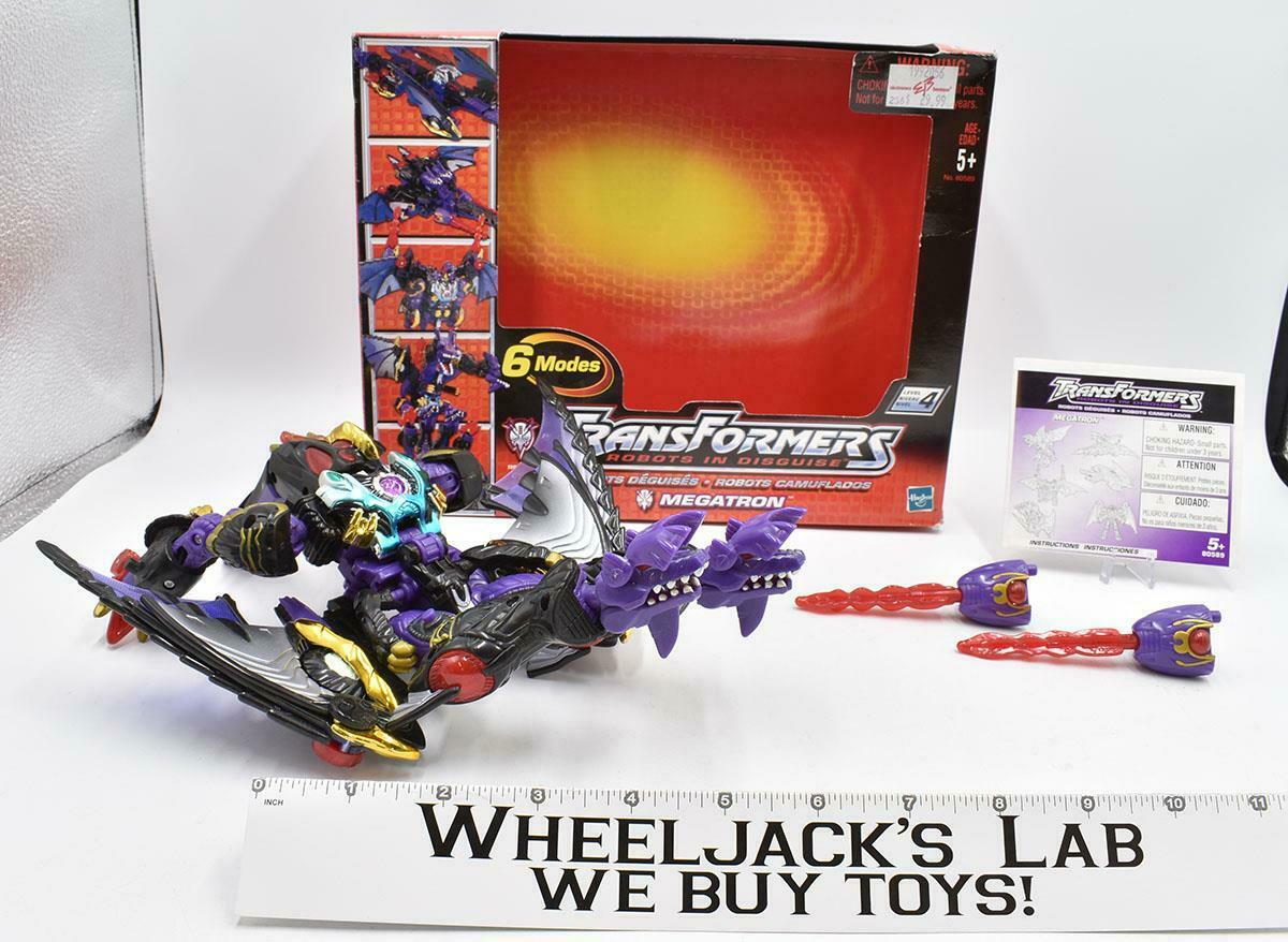 Megatron RID 100% Complete W/ Box Ultra Class 2001 Hasbro Transformers ...