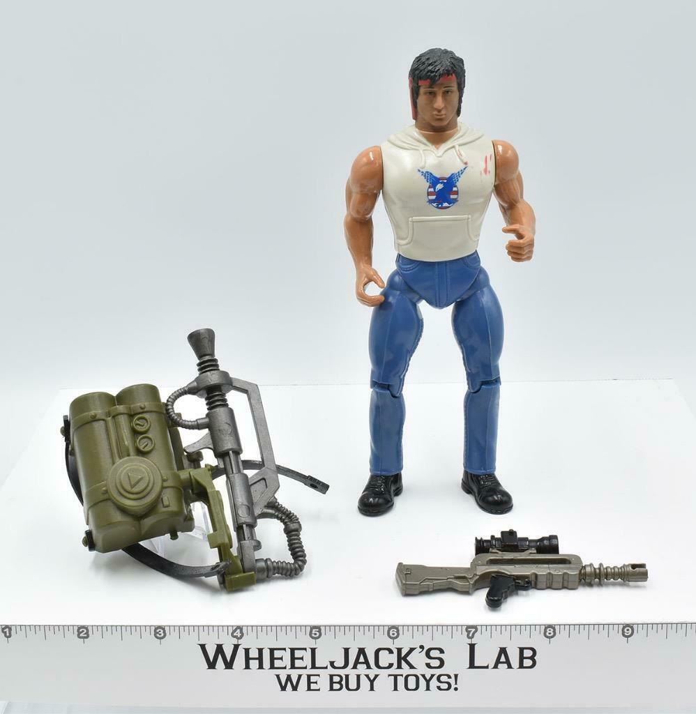 Fire Power John Rambo Sylvester Stallone Rambo 1986 Coleco Vintage ...