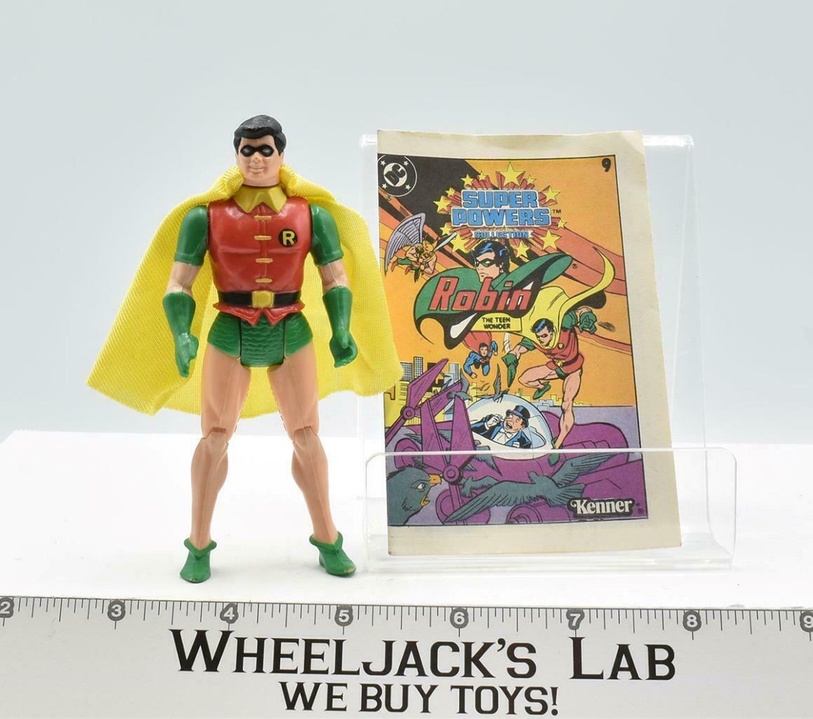 Robin 100% Complete Super Powers Collection 1984 Kenner Action Figure ...