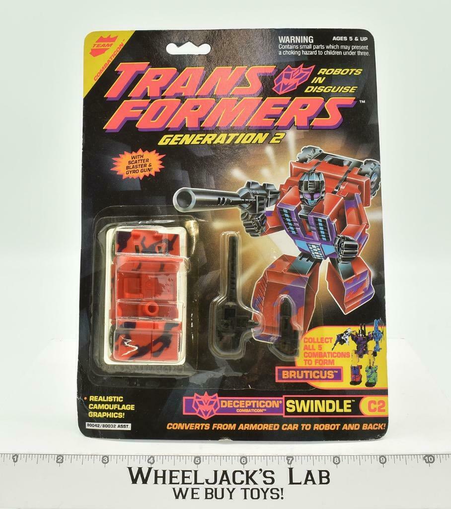 G2 Swindle C2 Combaticon 1993 NEW MOSC Hasbro Transformers Action ...