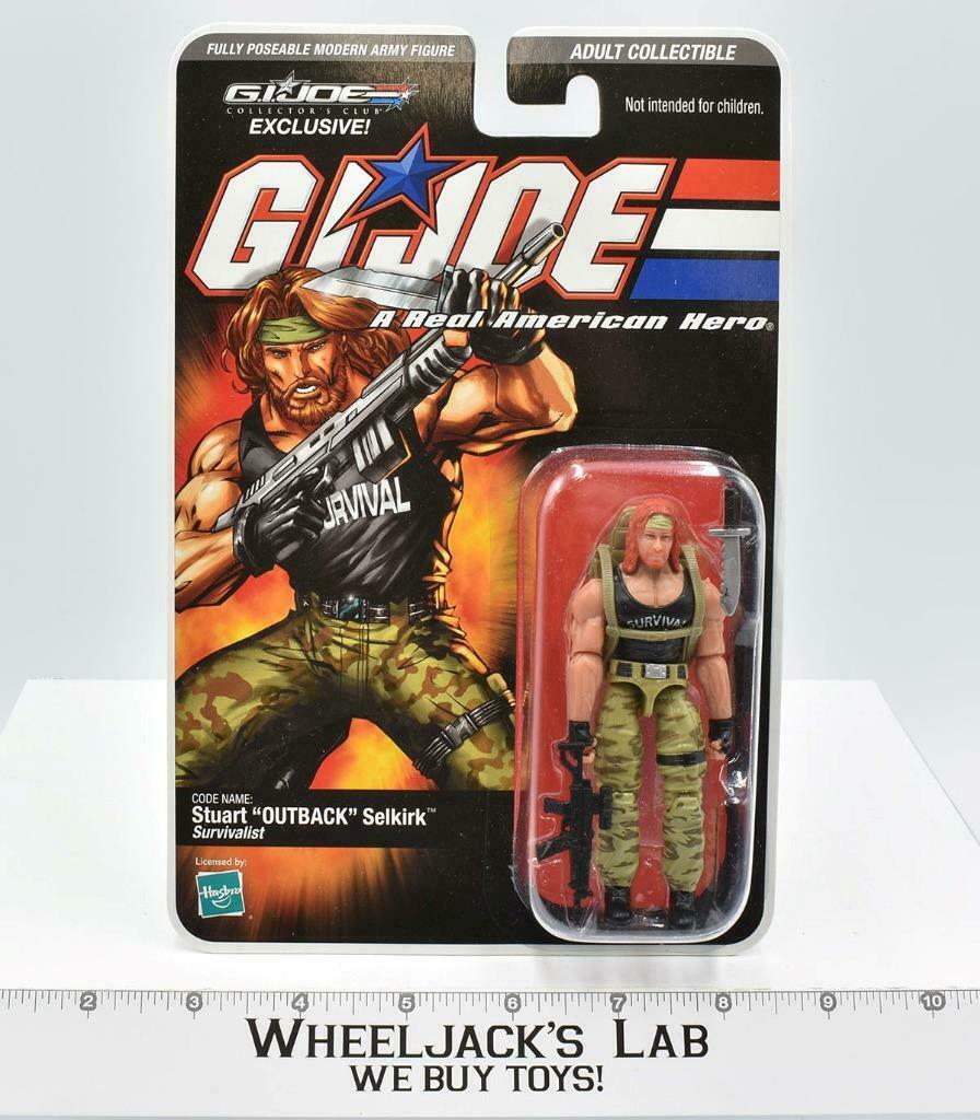 Outback G.I. Joe Collector's Club Exclusive 2008 Hasbro NEW MOSC SEALED ...