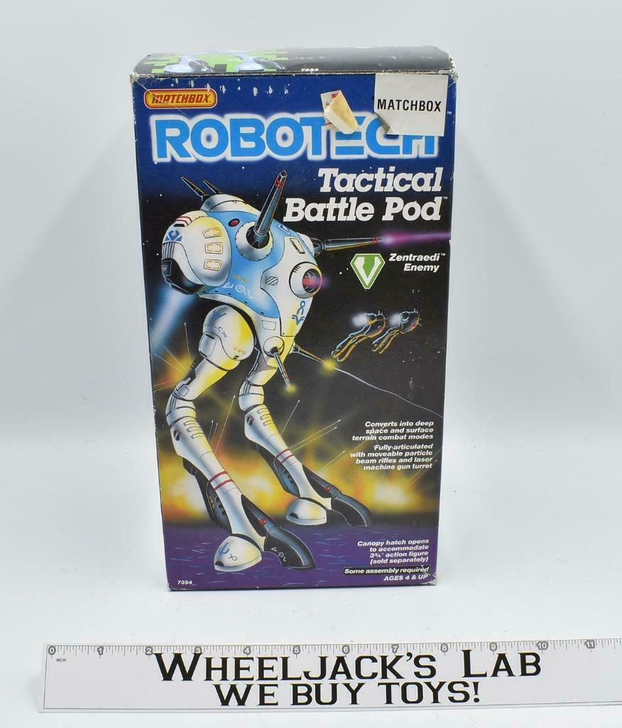 Tactical Battle Pod MIB Robotech Matchbox 1985 Vintage Action Figure ...