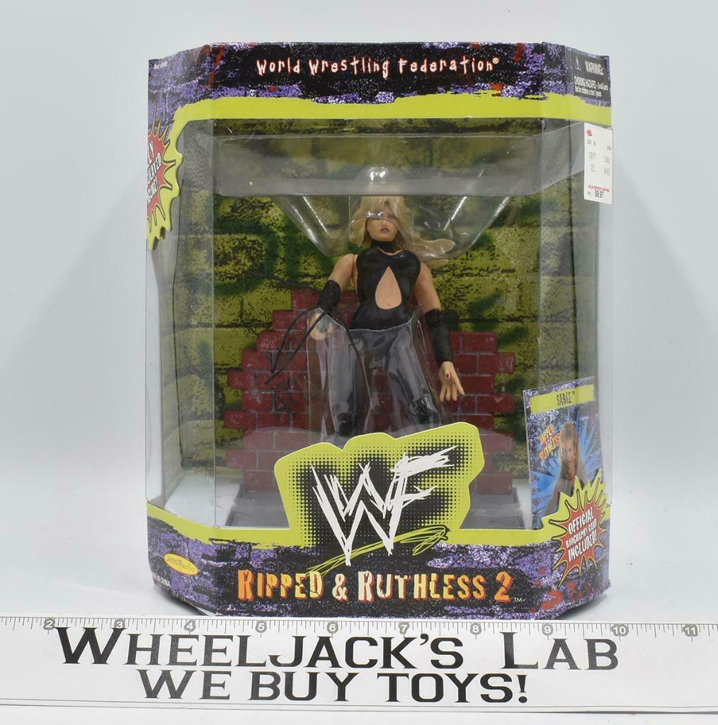 Sable Ripped And Ruthless 2 WWF MISB 1998 Jakks Pacific Action Figure ...
