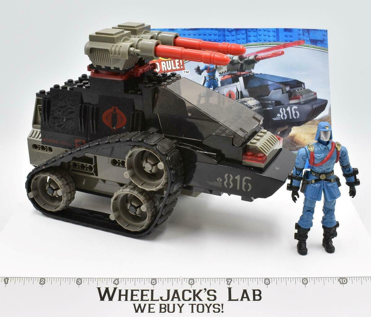 Cobra H.I.S.S. & Cobra Commader 100% Complete BTR G.I. Joe B Hasbro ...