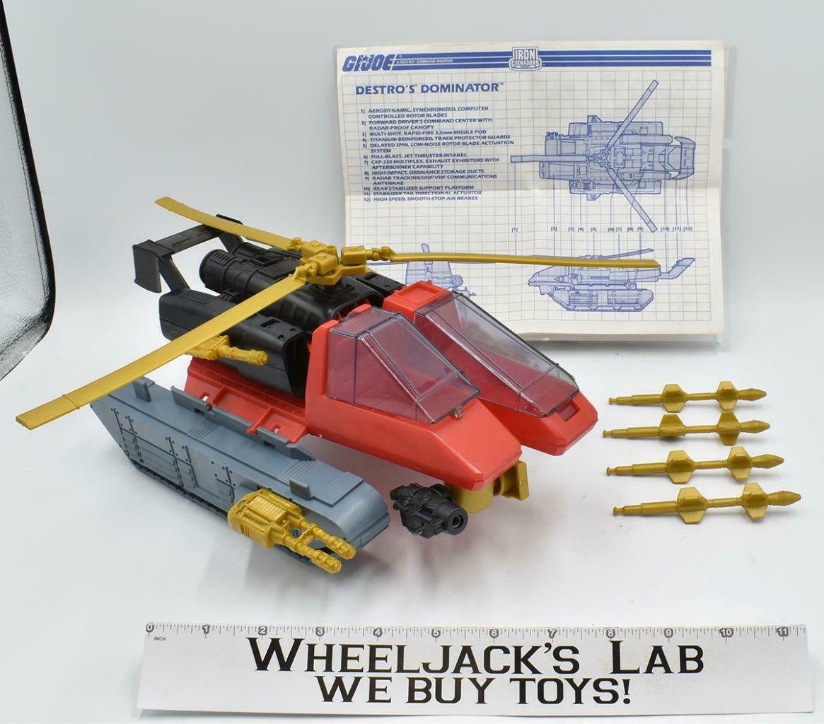 Destro's Dominator 1990 GI Joe Hasbro Vintage Action Figure Vehicle ...