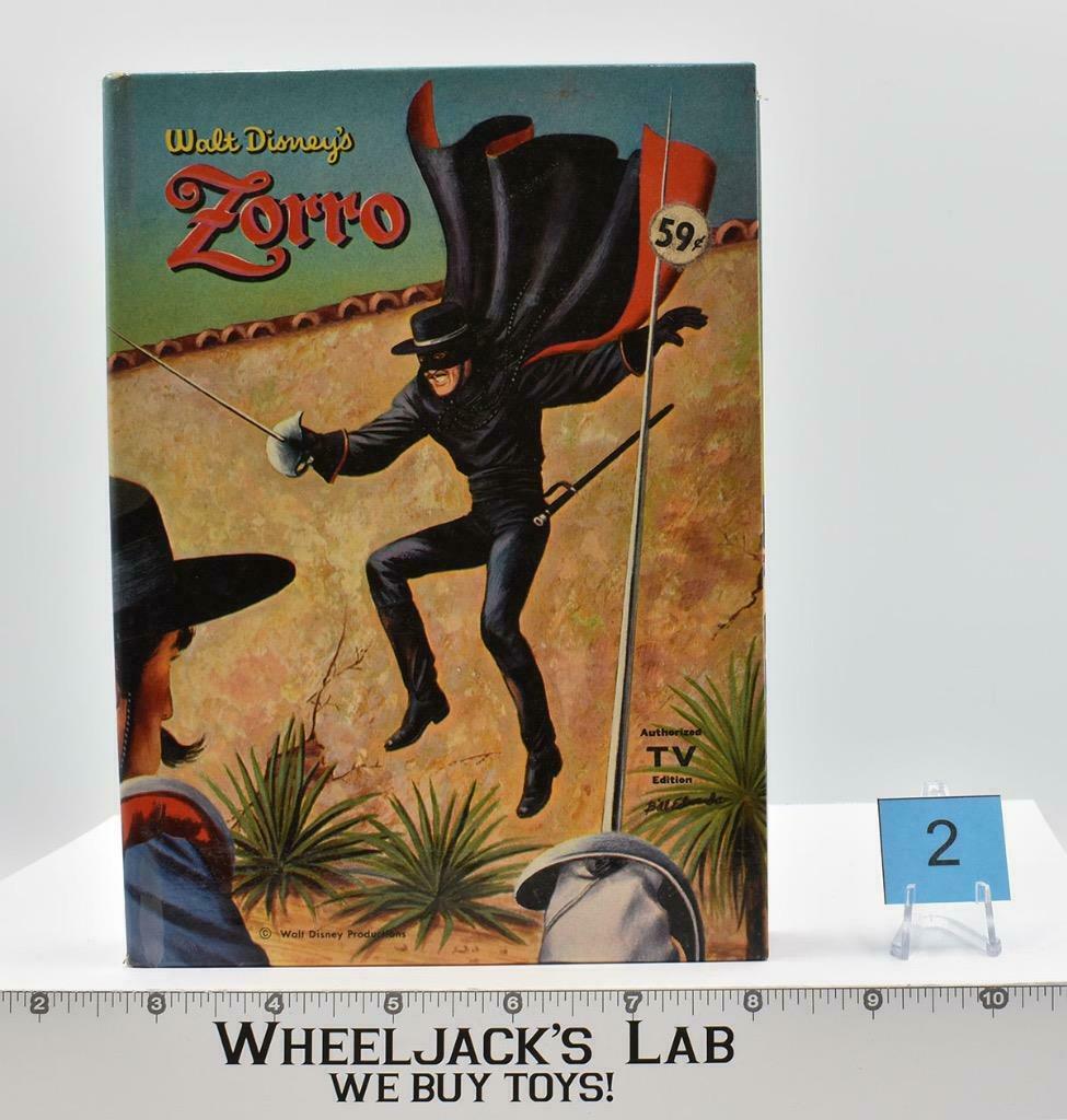 Walt Disney's Zorro Book #2 1958 Owned By Henry Calvin Serg Demetrio ...