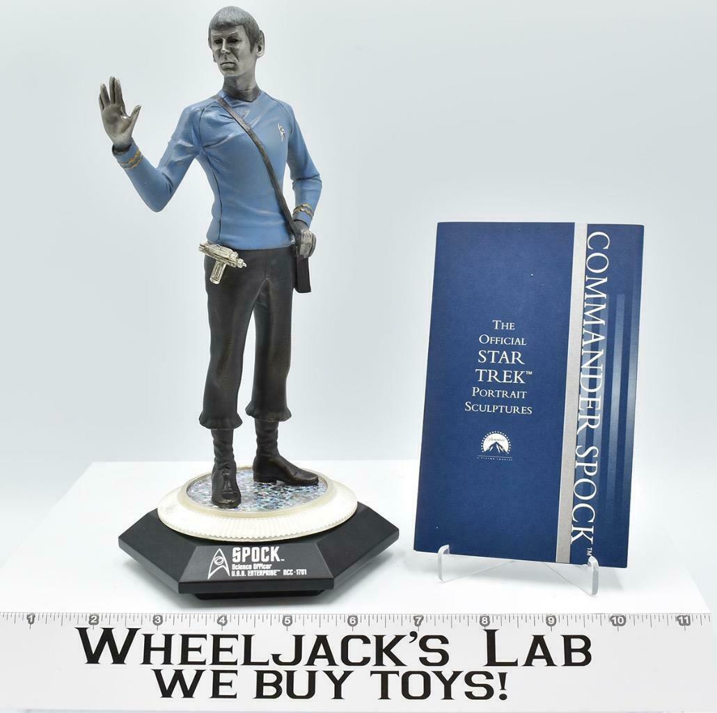 Science Officer Spock Portrait Sculpture Star Trek 1997 The Franklin ...