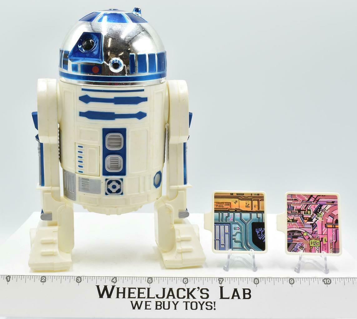 R2-D2 Death Star Plans 100% Complete Star Wars 1978 Vintage Kenner 8 ...
