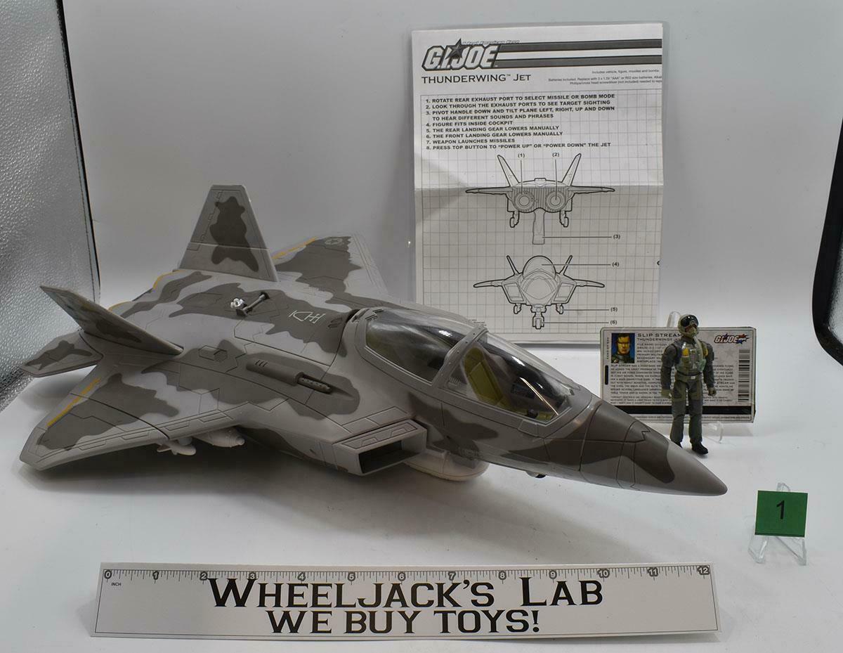 Thunderwing Jet With Slip Stream #1 Complete Action G.I. Joe 2004 ...