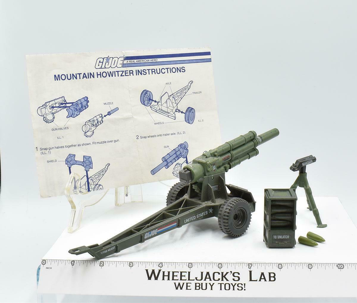 Mountain Howitzer 1984 G.I. Joe Vehicle Action Figure Vintage ...