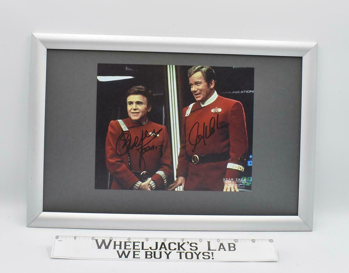 Captain Kirk & Chekov Star Trek Koenig & Shatner AUTOGRAPHED 8x10 ...