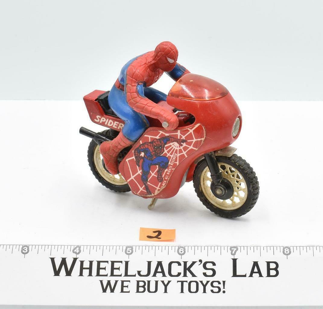 Spider 'Bike' Spiderman #2 1990 Buddy L Crop. Marvel Comics Toy ...