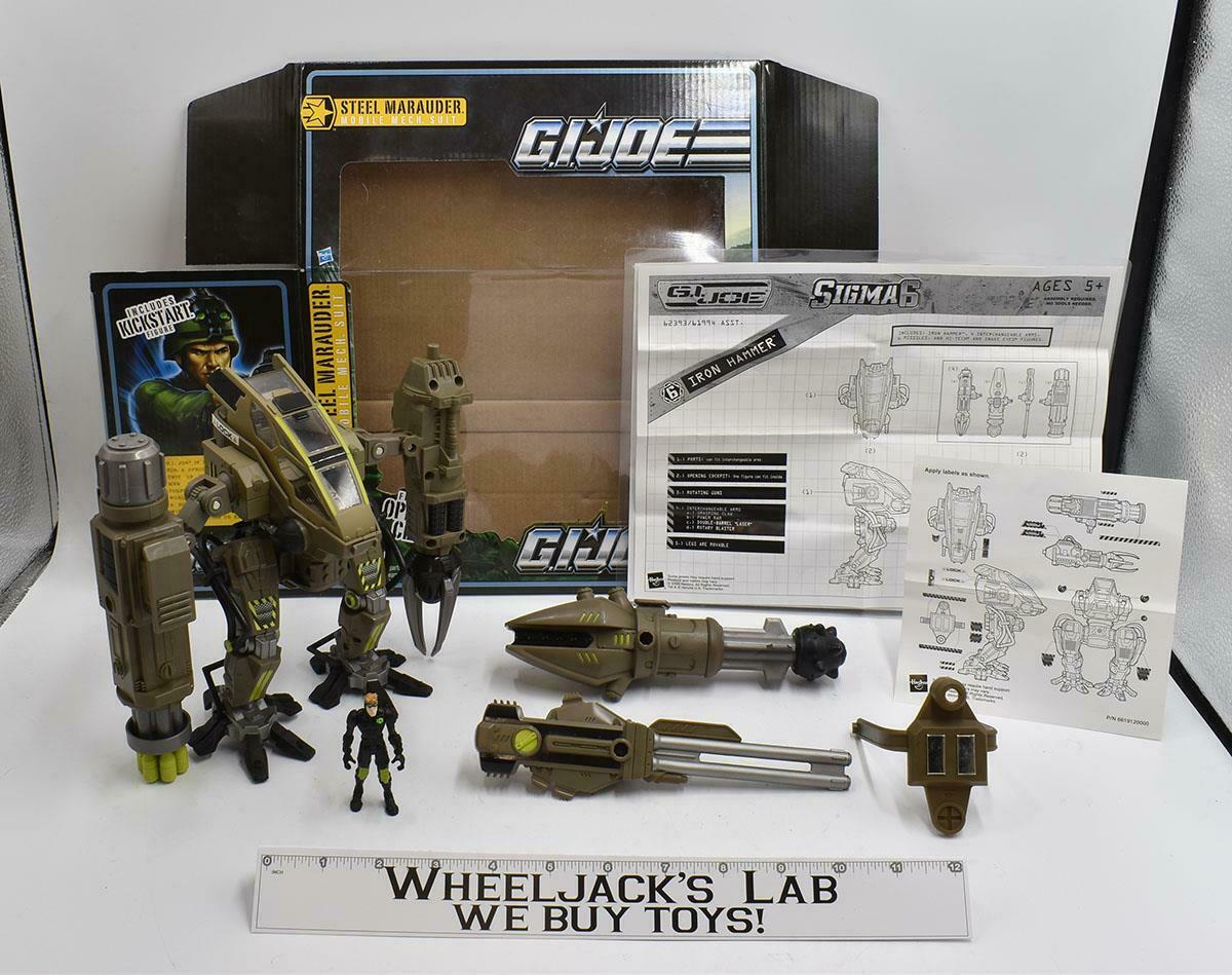 Iron Hammer With Hi-Tech 100% Complete 2006 G.I. Joe Hasbro Action ...