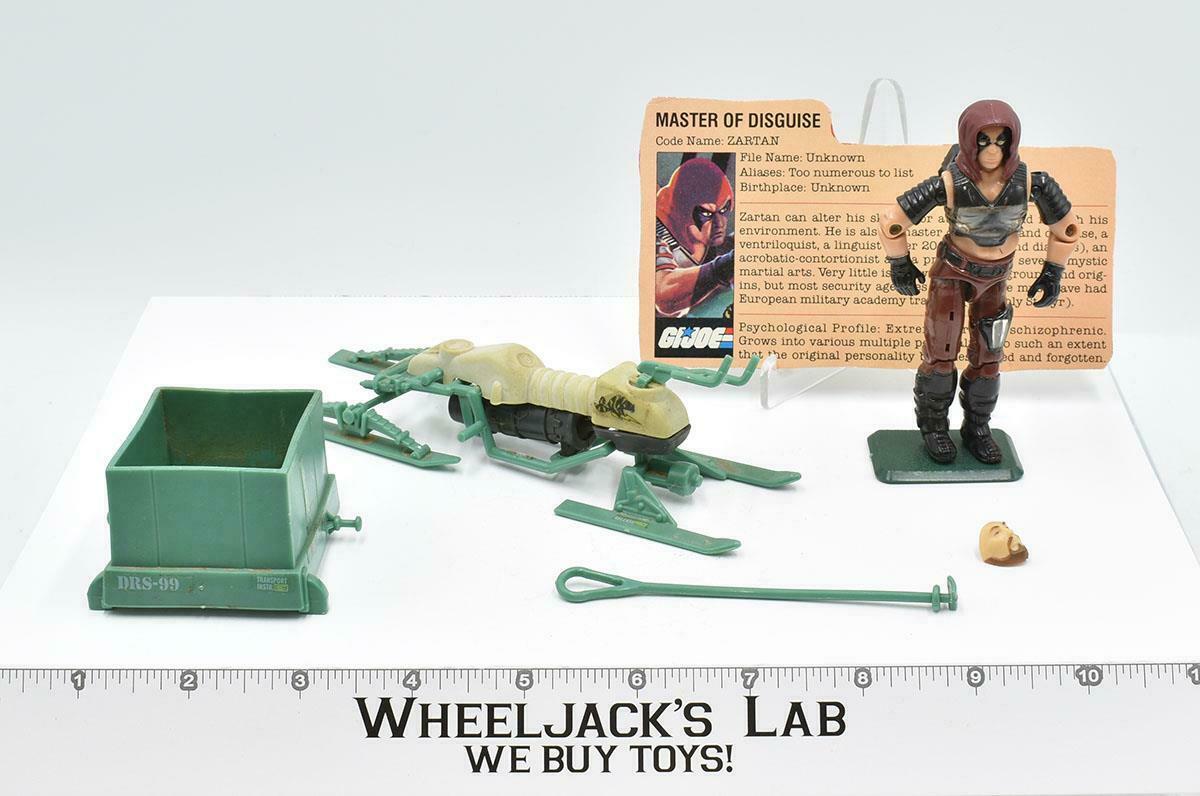 Zartan The Enemy W/ Swamp Skier GI Joe 1984 Hasbro Vintage - Wheeljack ...