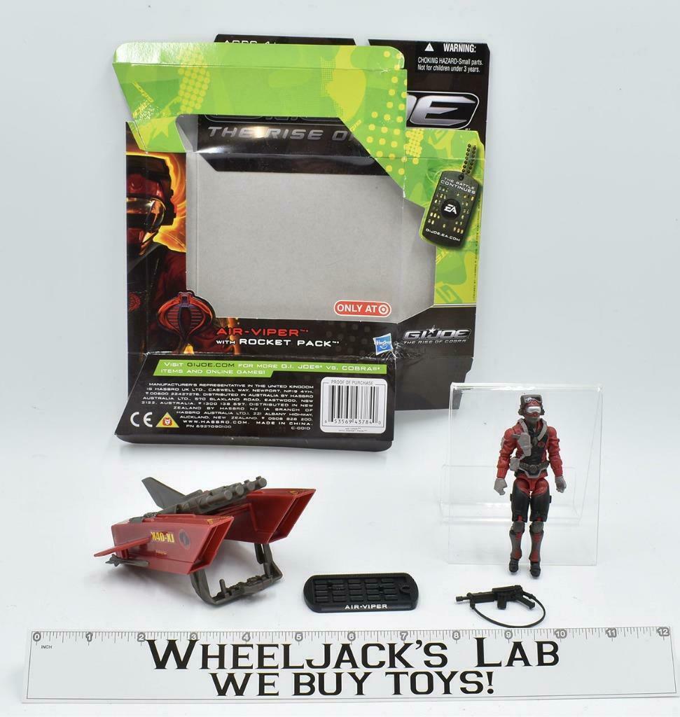 Air-Viper With Rocket Pack 100% Complete G.I. Joe Action Figure 2009 ...