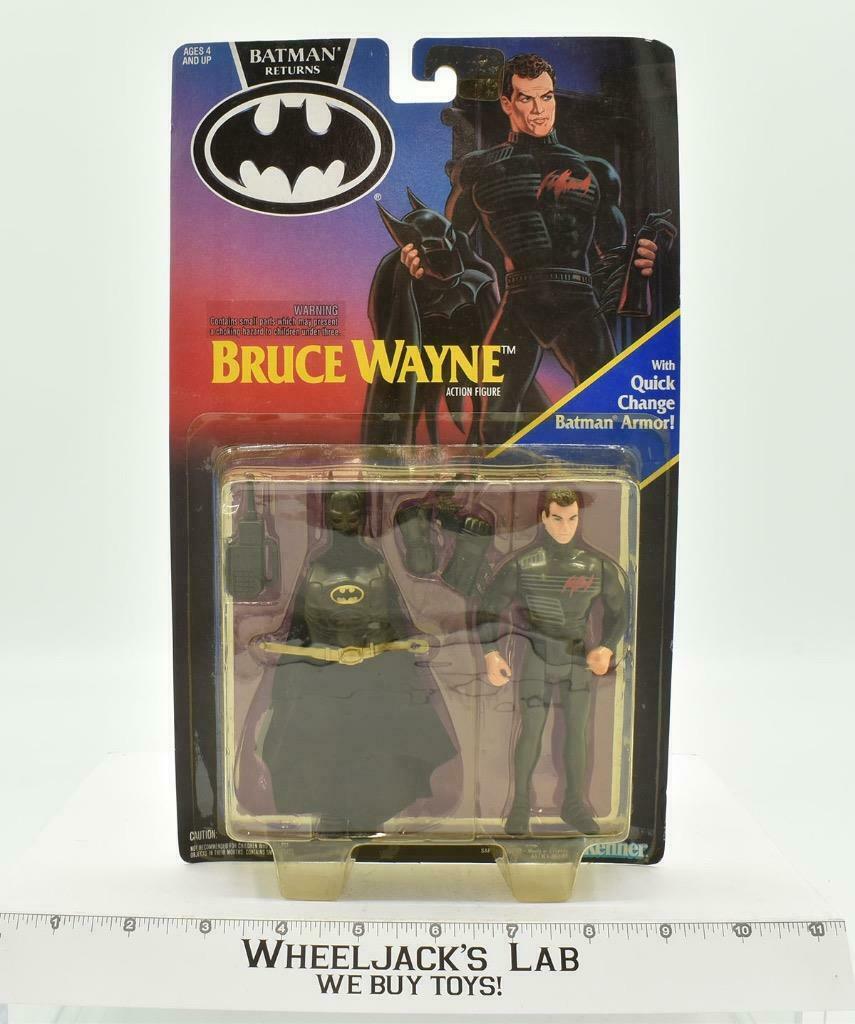 Bruce Wayne W/Quick Change Armor MOSC NEW Batman Kenner 1991 Action ...