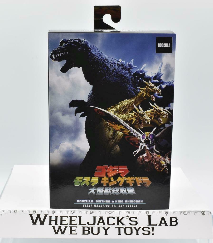 Atomic Blast Godzilla GMK Giant Monsters Attack Toho 2019 NECA NEW MISB ...
