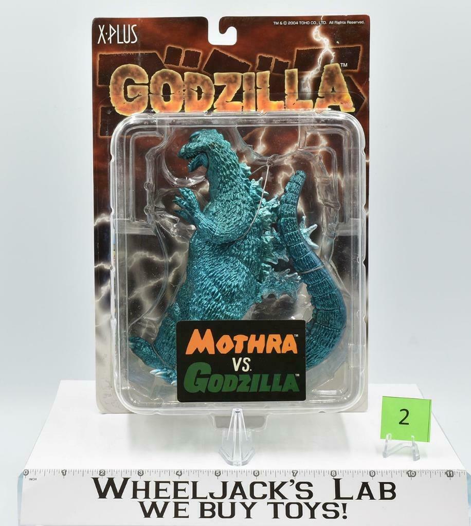 Godzilla #2 Mothra vs. Godzilla 2004 X-Plus Action Figure NEW MOSC ...