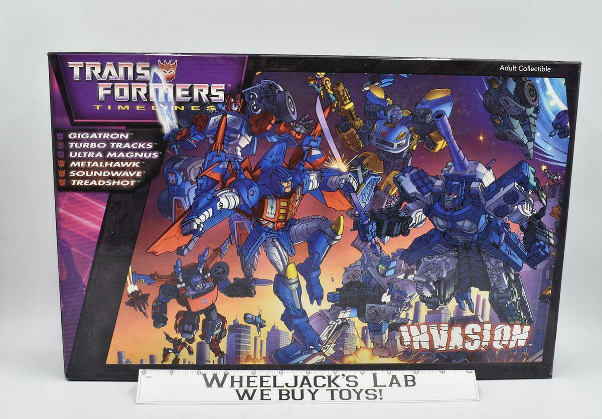 Invasion Transformers Timelines Collector's Club Botcon 2012 Hasbro MIB ...