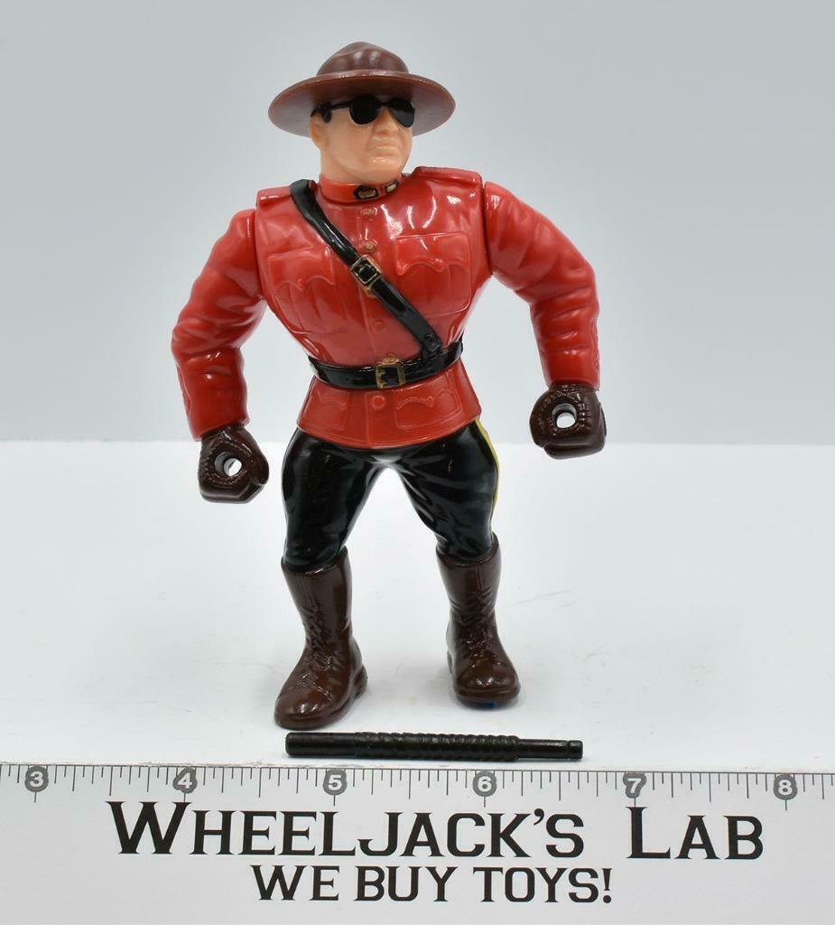 The Mountie W/Shock Stick WWF WWE Wrestling Action Figure 1992 Hasbro ...
