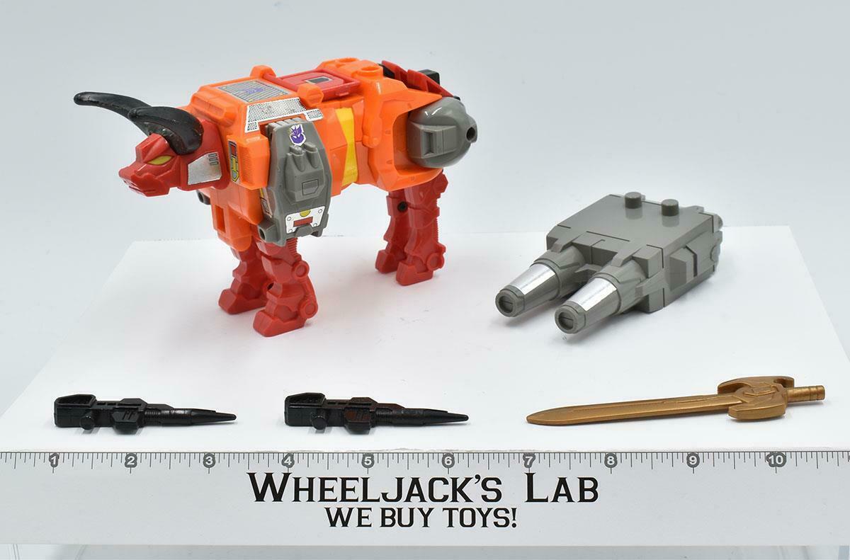 Tantrum Predaking 100% Complete 1986 G1 Transformers Hasbro Action ...