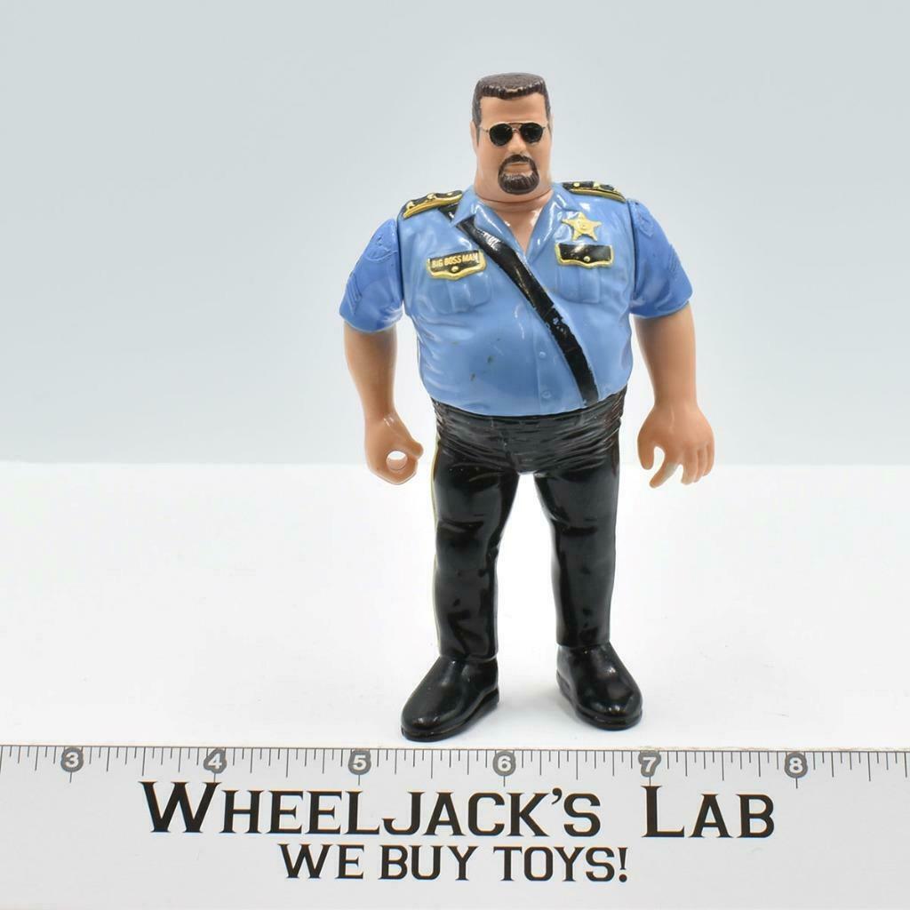 Big Boss Man WWF WWE Wrestling Action Figure 1991 Titan Sports Vintage ...