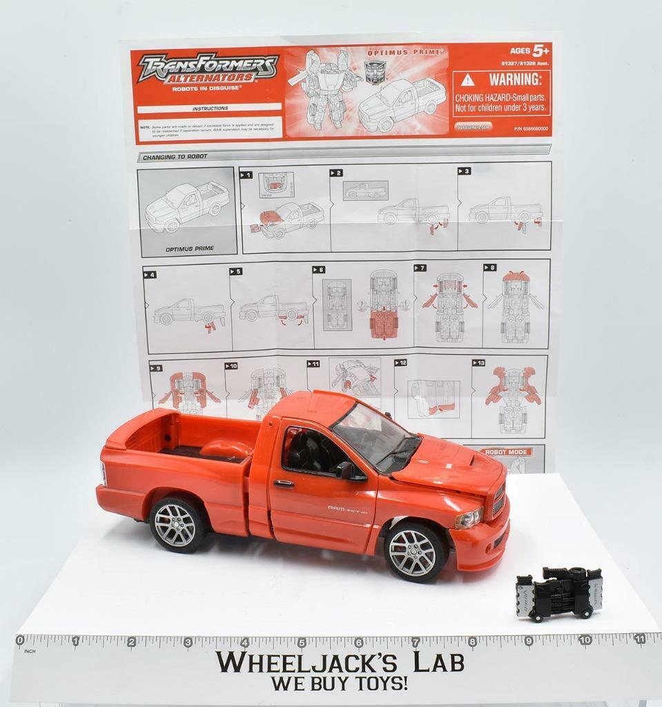 Optimus Prime Dodge Ram SRT Transformers Alternators 100% Complete 2004 ...