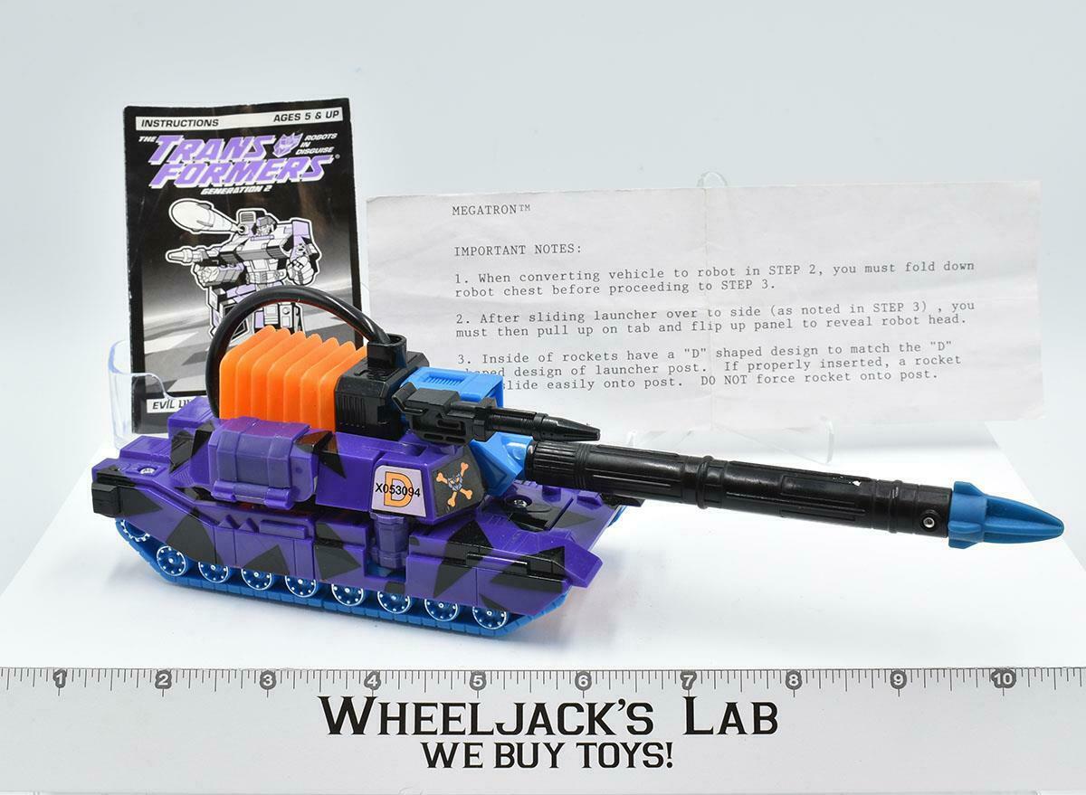 G2 Hero Megatron Tank 1992 Vintage Hasbro Transformers Action Figure ...