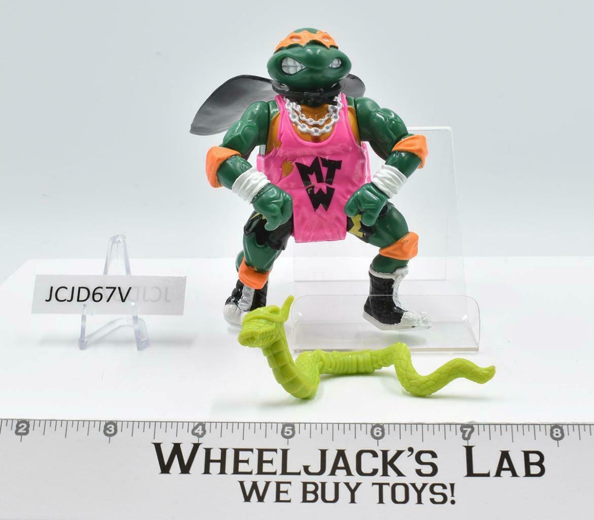 Shell Slammin' Mike 100% Complete Teenage Mutant Ninja Turtle 1991 ...