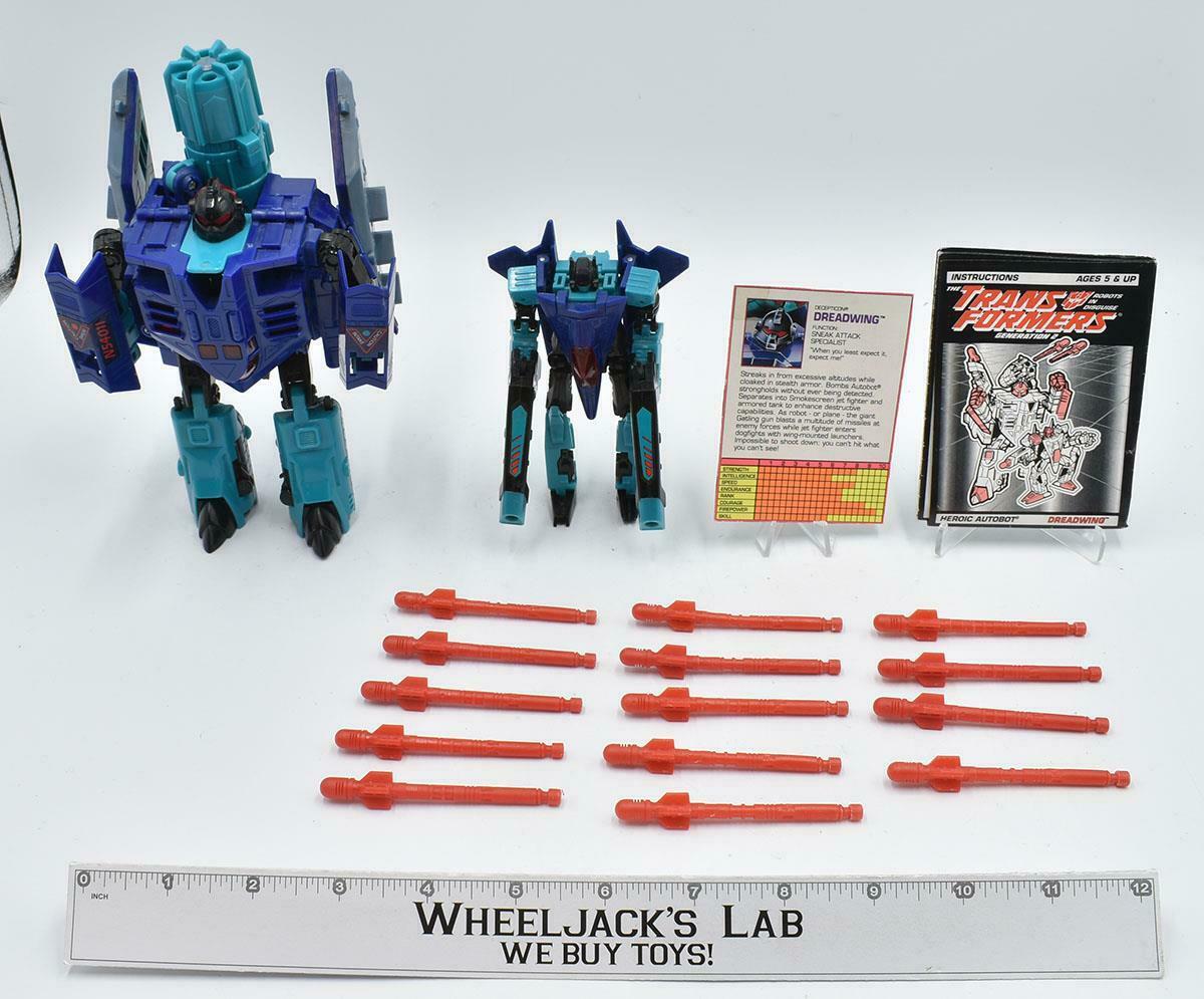 G2 Dreadwing 100% Complete 1993 Vintage Hasbro Transformers Action ...