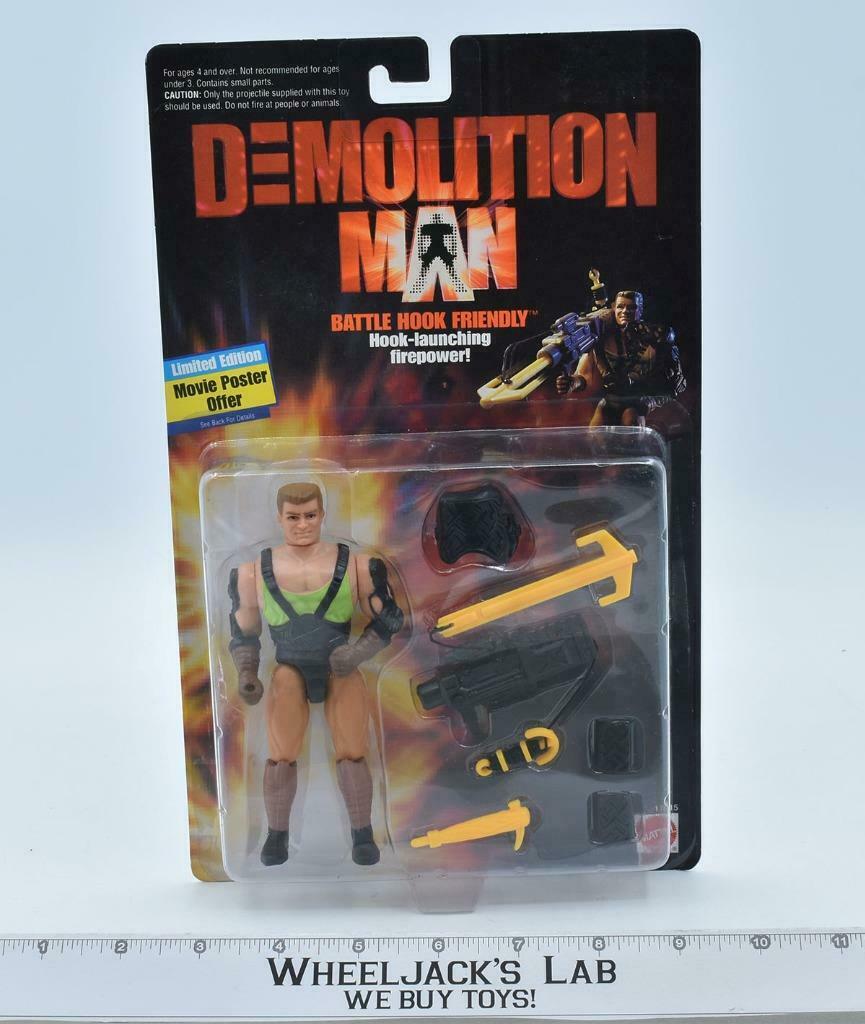 Battle Hook Friendly Demolition Man 1993 Mattel NEW MOSC Action Figure ...