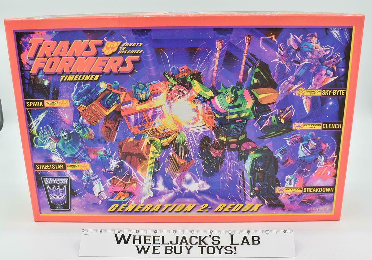 Generation 2: Redux Transformers Timelines 2010 BotCon Generations NEW ...