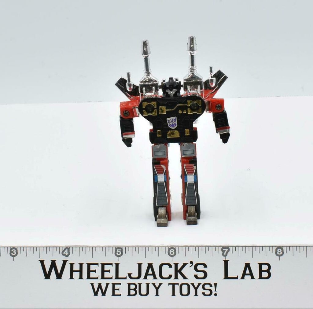 Rumble Cassette SILVER #2 100% Complete Vintage 1984 G1 Transformers ...