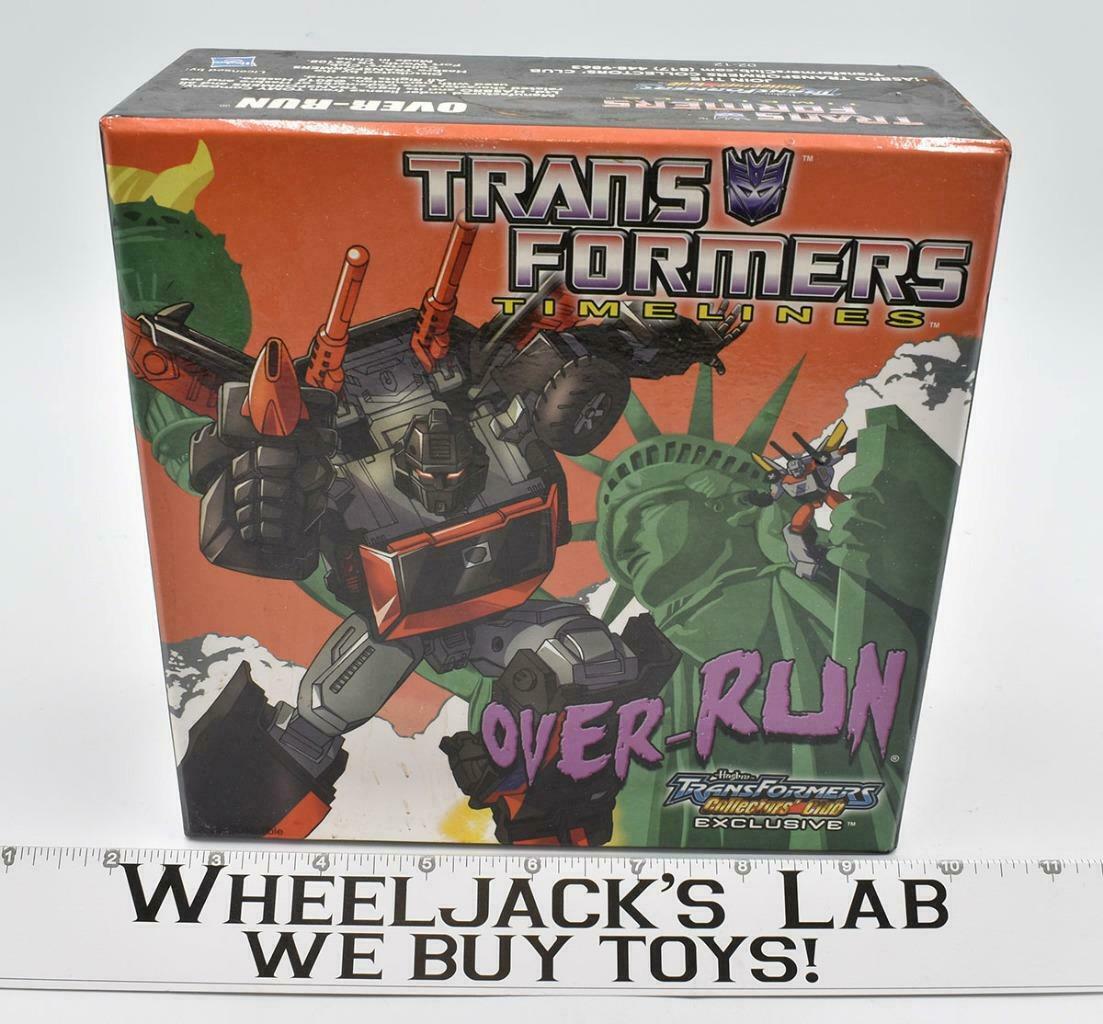 Over-Run Transformers Timelines Collector's Club 2012 Hasbro MIB NEW ...