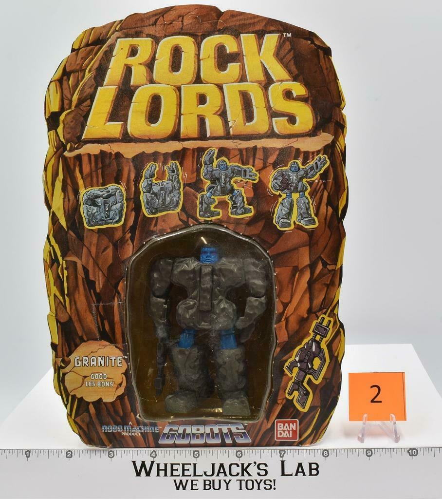Granite #2 SEALED MISB European Rock Lords GOBOTS 1986 Bandai Action ...
