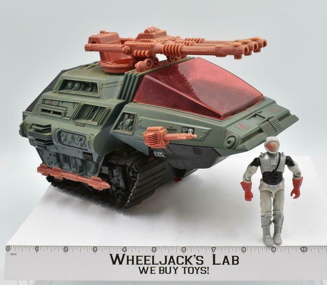 Cobra HISS Tank II W/ Driver 1983 GI Joe ARAH Hasbro Vintage Vehicle ...