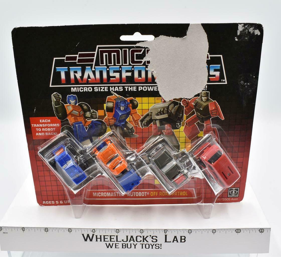Off Road Patrol MOSC NEW Sealed 1989 Vintage Hasbro G1 Transformers ...