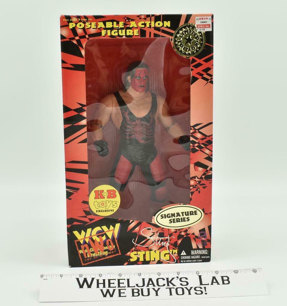 Sting Signature Series Limited Edition WCW nWo MISB 1998 Toymakers ...